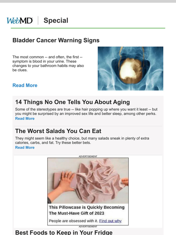 WebMD: Bladder Cancer Warning Signs | Milled
