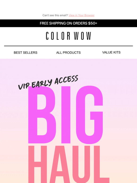 Color Wow: 😎 VIP access this way → | Milled