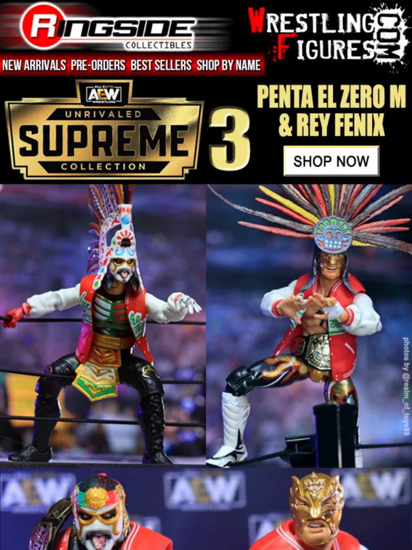 Ringside Collectibles: Lucha Brothers Figures at Ringside! | Milled