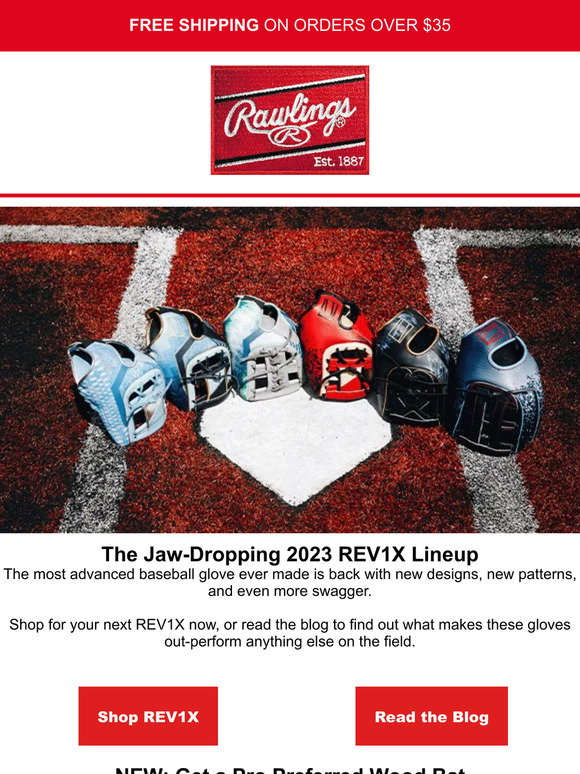 Rawlings: Turn Heads with a NEW REV1X 😍 | Milled