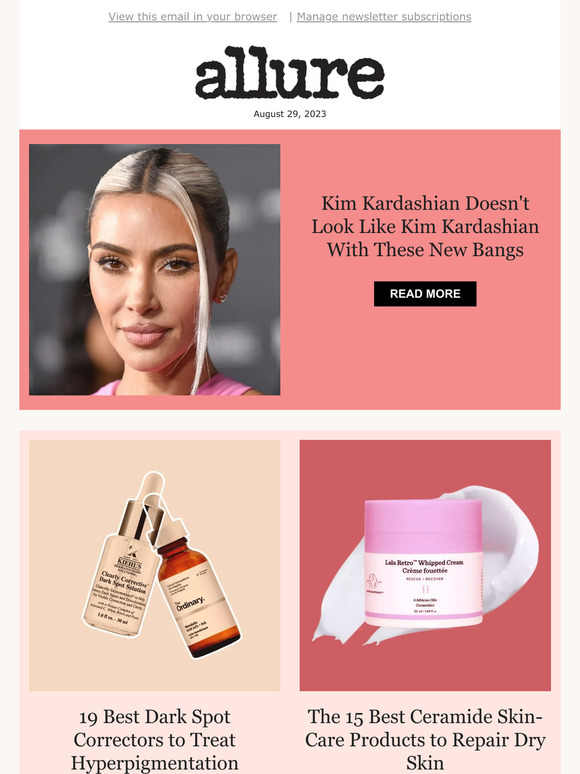 Allure Beauty Box: Kim Kardashian Doesn't Look Like Kim Kardashian With ...