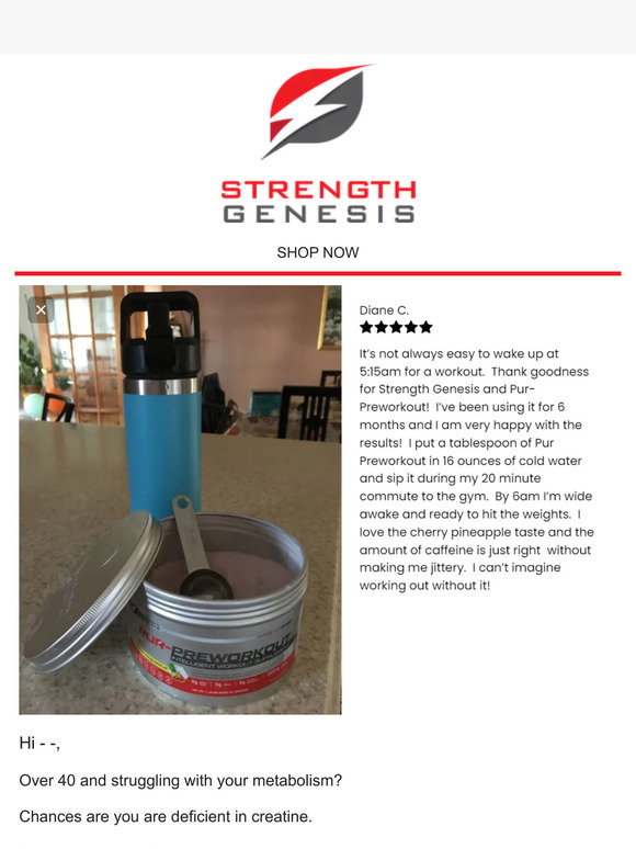 Strength Genesis: I Agree Diane | Milled