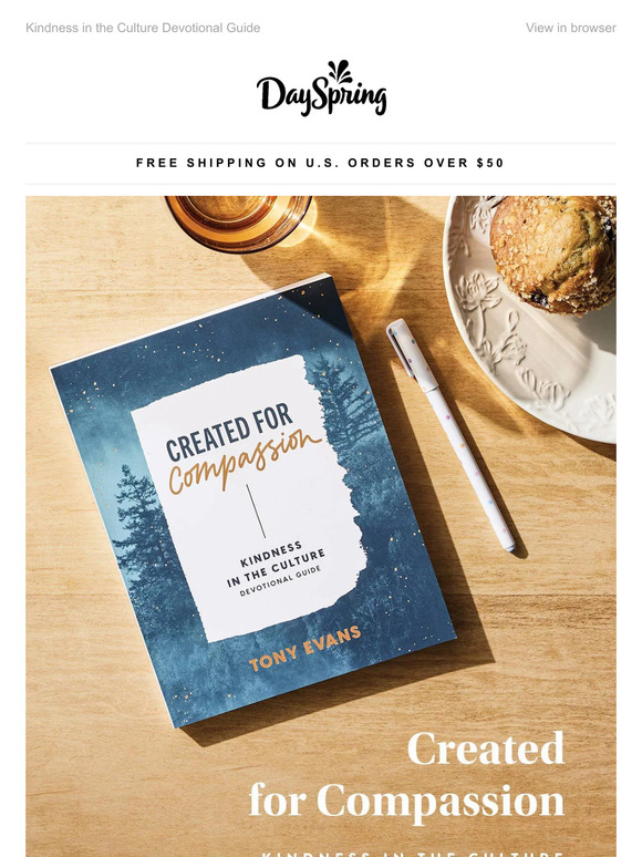 DaySpring: NEW Created for Compassion | Milled