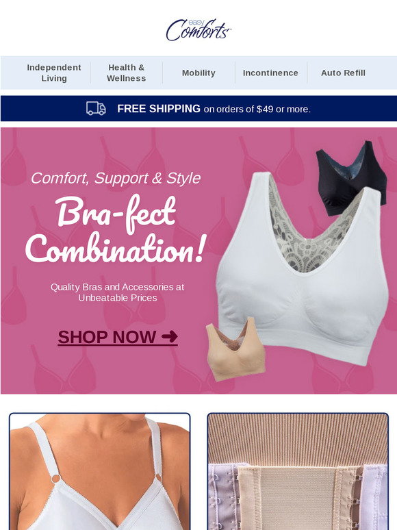 Easy Comforts: Experience Total Comfort & Support! | Milled