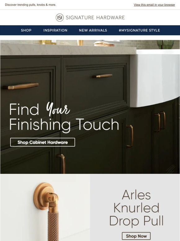 Signature Hardware: Shop 5 unique hardware collections | Milled