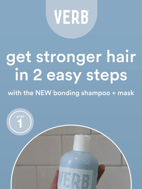 Verb Products: your bond building routine is here! | Milled