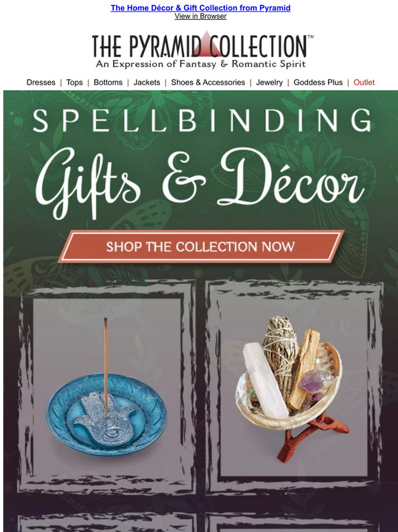 Pyramid Collection: Shop Pyramid Collection Gifts & Décor ~ Mystical ...