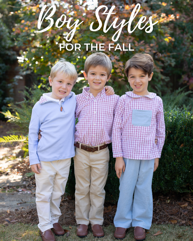 Grace and James Kids: Boy Styles for the Fall! | Milled