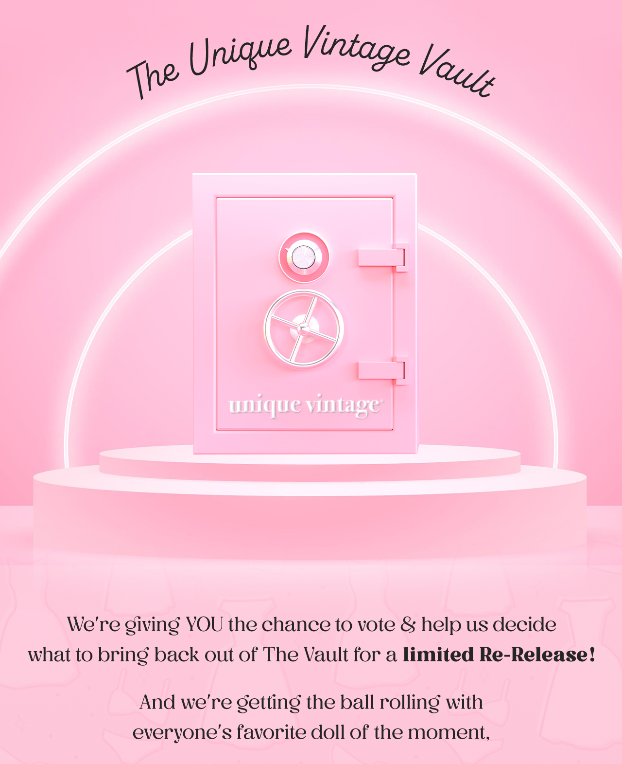 Unique Vintage: Coming Soon: The Unique Vintage Vault | Milled