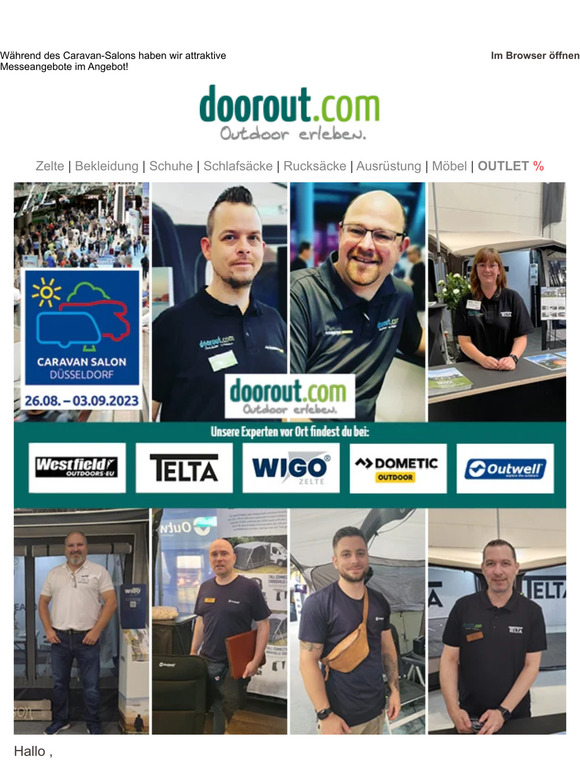 Doorout - Outdoor erleben: Caravan Salon 2023 mit attraktiven ...