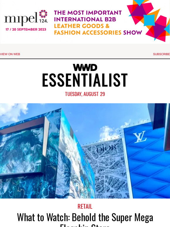 Women's Wear Daily: Behold the Super Mega Flagship Store | Milled