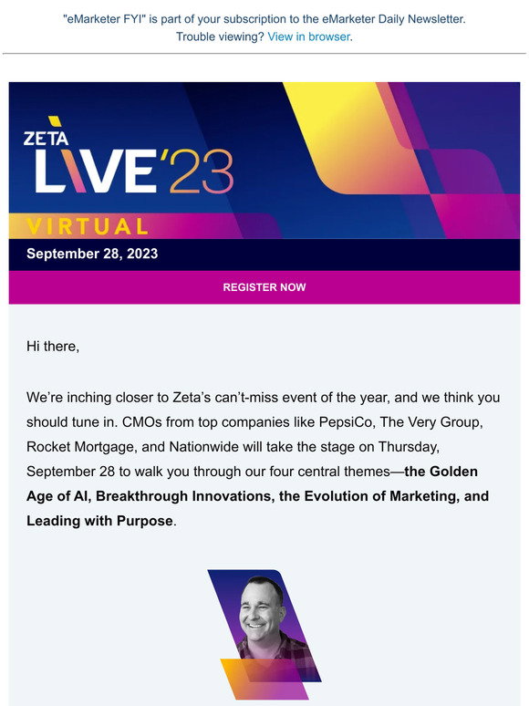 Insider Intelligence: Zeta Live is BACK and you’re invited! | Milled