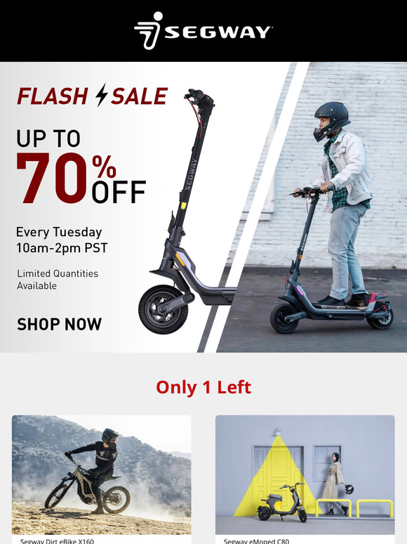 Segway: Limited Time and Quantity Flash Sale of Classic Models 🏍️ | Milled