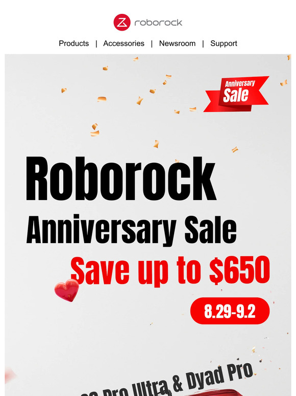 Roborock: 🤩Roborock Anniversary Sale Now On! | Milled