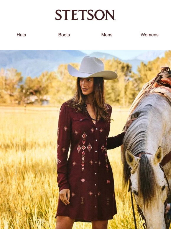 Stetson: Just In: The Perfect Dress for Fall | Milled