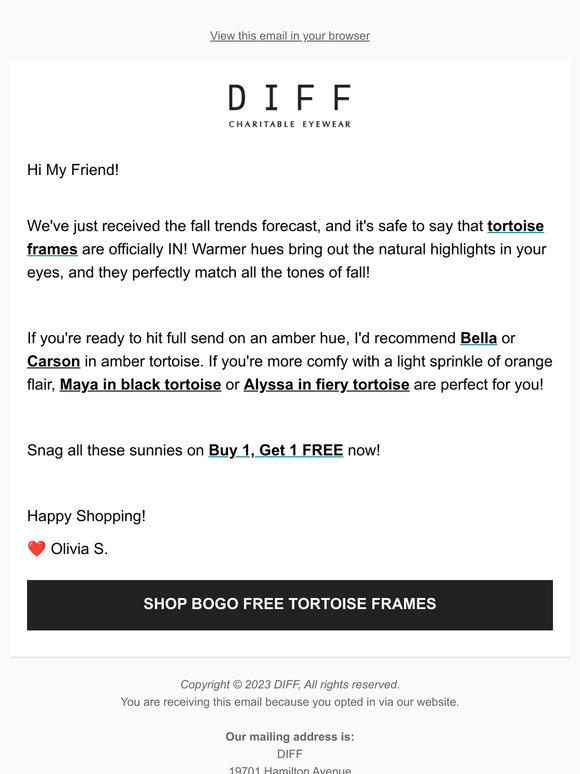 DIFF Eyewear: Let's Turn Up The Heat With Tortoise Frames! | Milled