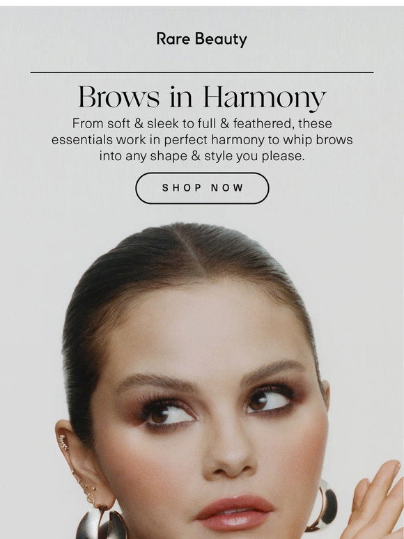 Rare Beauty: 3 ways to build your best brows 🙌 | Milled