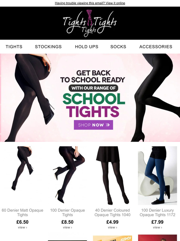 Tights Tights Tights: Get Back To School Ready With Our Range Of School ...