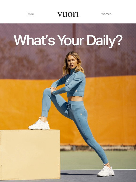 Vuori: Our best-selling legging in fresh new colors | Milled