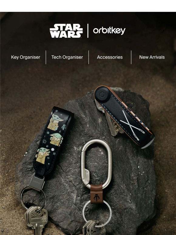 Orbitkey: The new Star Wars™ | Orbitkey collection has landed. | Milled