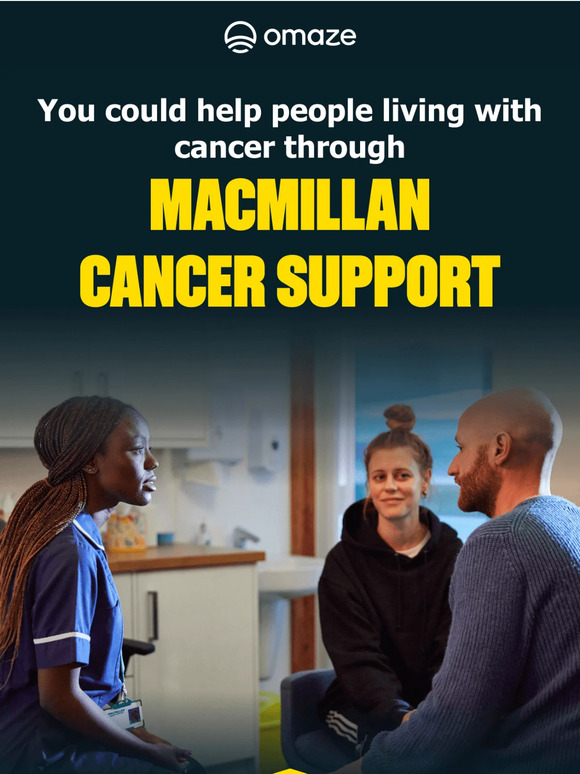 Omaze: Meet Our Charity Partner: Macmillan Cancer Support | Milled