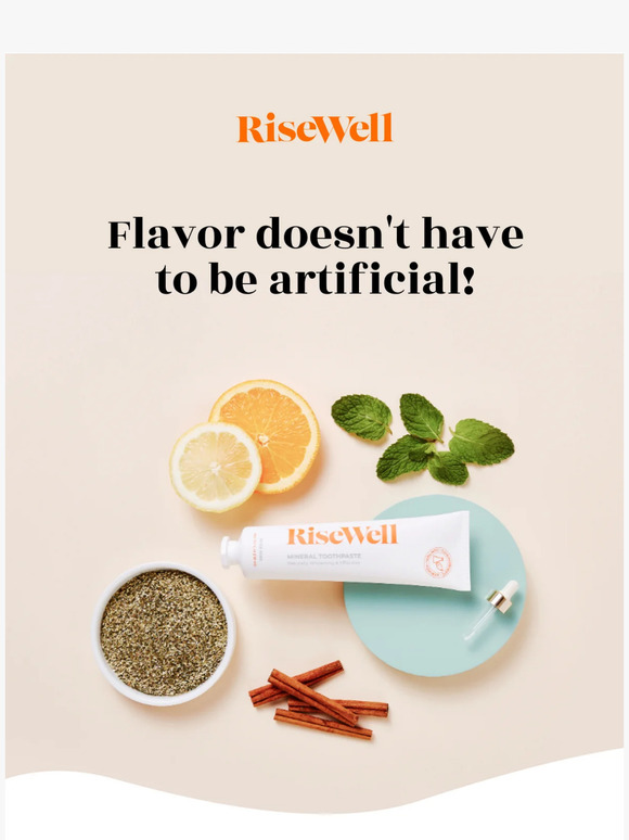 RiseWell: Is your natural toothpaste flavor really natural?🤔 | Milled