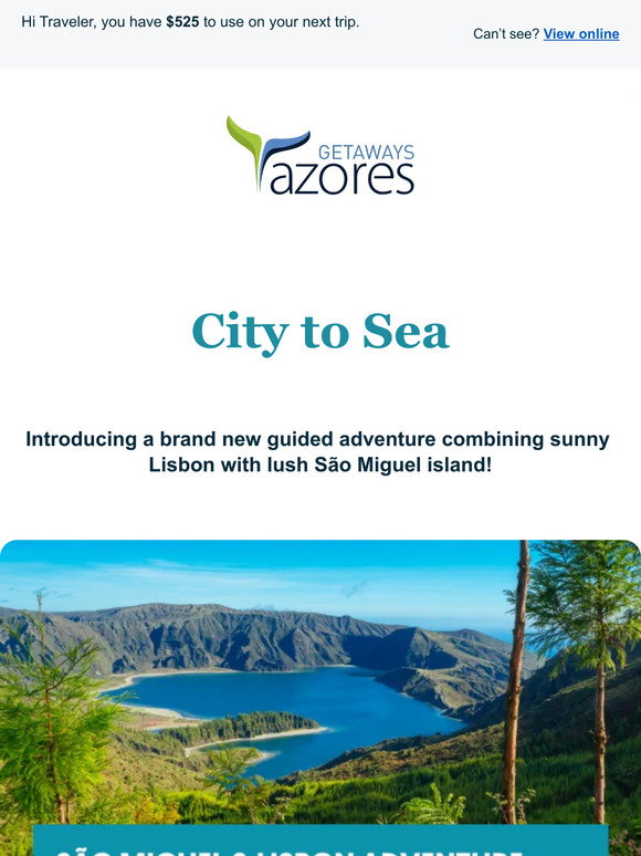 Azores Getaways: Lisbon & Azores Guided Adventure - NEW DEAL 🆕 | Milled