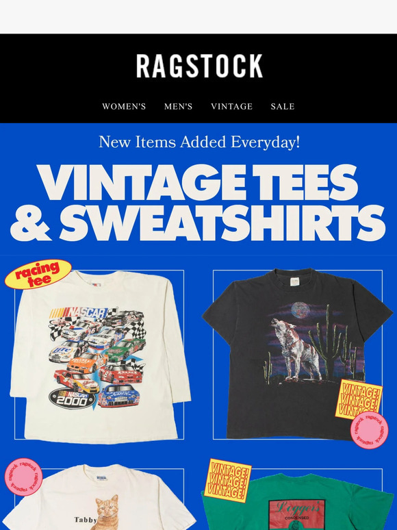 Ragstock: Check out our rare VINTAGE items you won't find anywhere else ...