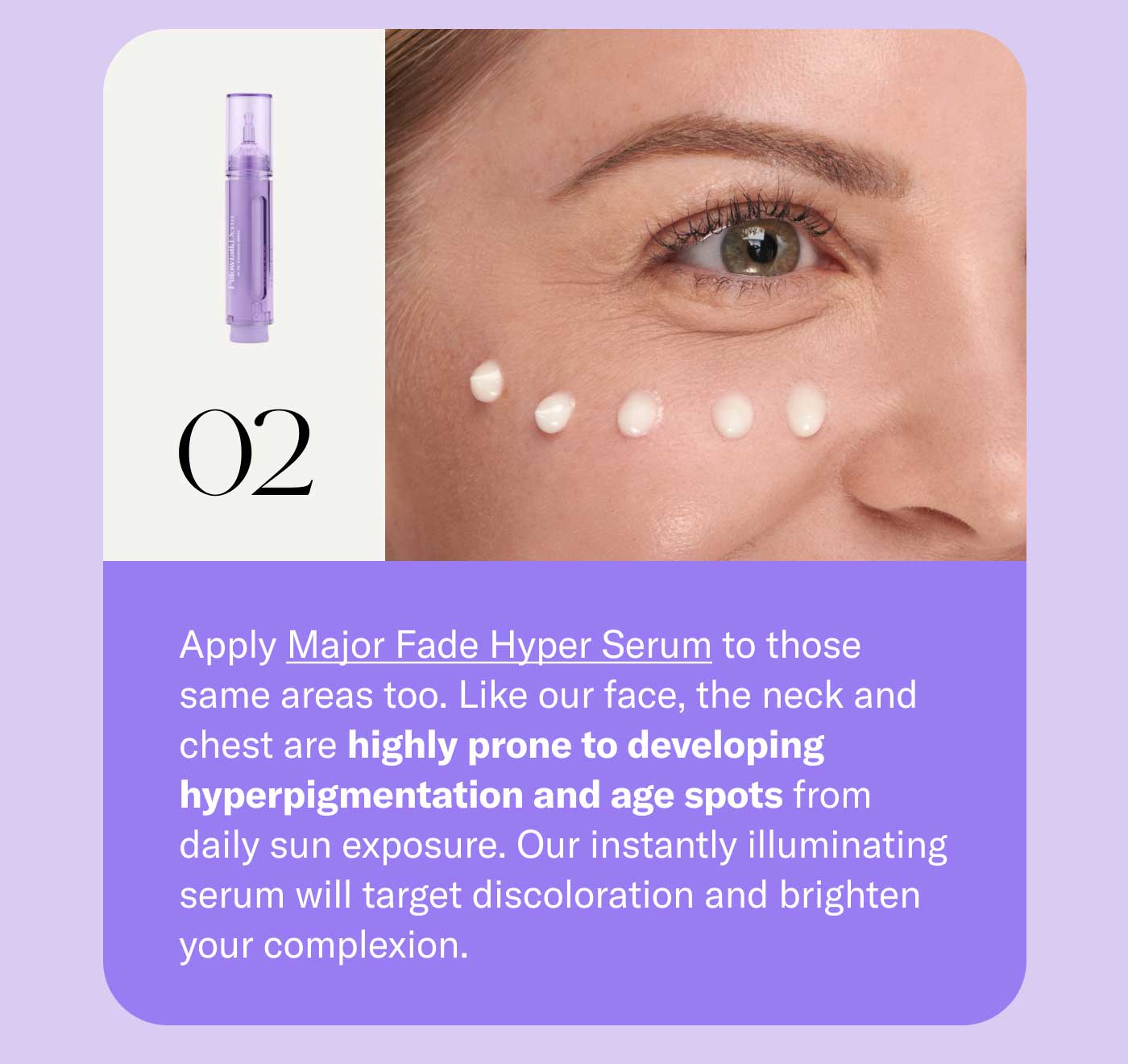 PillowtalkDerm: Major Fade is for your face, neck, AND chest | Milled