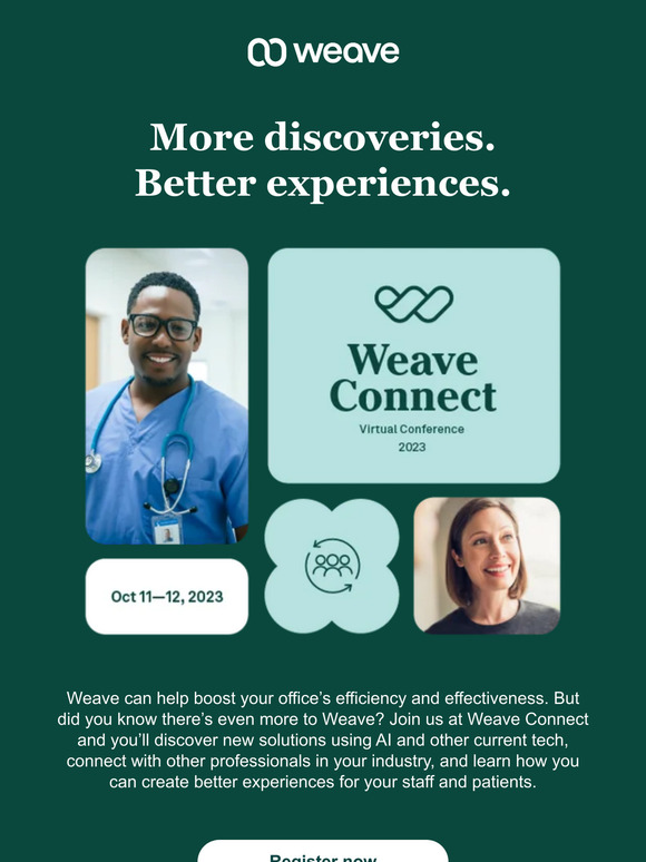 Weave: [You're invited] Discover new solutions for your office at Weave Connect 2023 | Milled