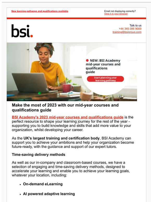 BSI: Mid-year BSI 2023 Qualifications and Courses brochure - Now ...