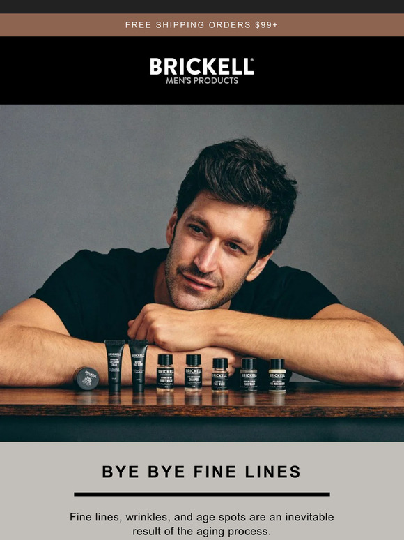 Brickell Men's Products: Fine Lines? Not You! | Milled