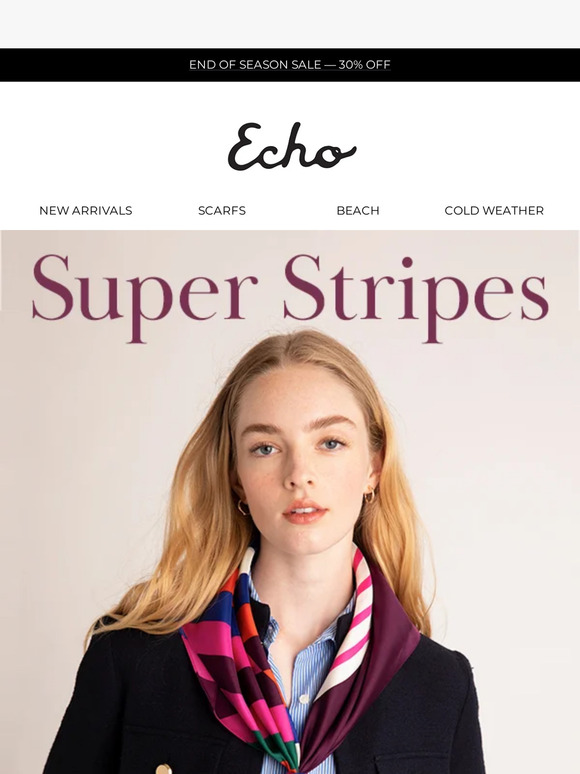 Echo New York: The most stylish way to wear stripes this fall | Milled