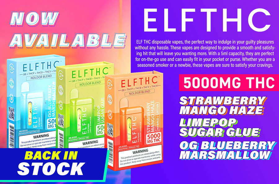 Kandy Boy: 🔥Cutleaf THCa Flower + Elf THC Vape Now Available 🔥 | Milled