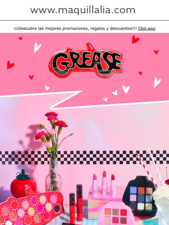 Maquillalia: ️ Grease x Revolution ¡Ya disponible! 🖤 | Milled