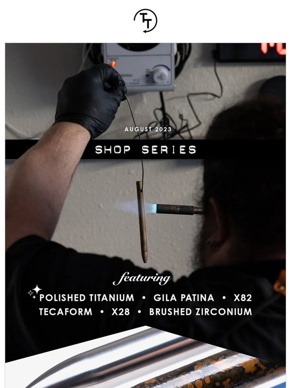 Tactile Turn: Shop Series: Polished, Brushed, & Patinated | Milled