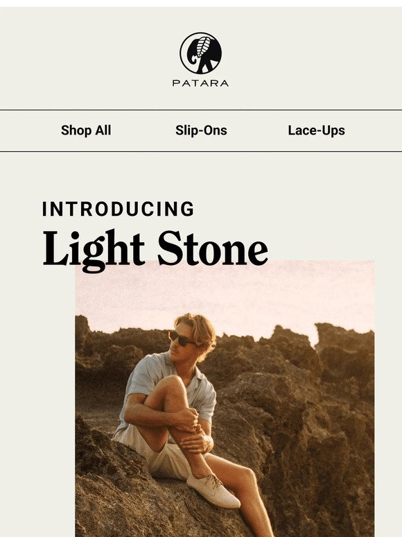 Patara Shoes: Introducing Light Stone Pataras | Milled