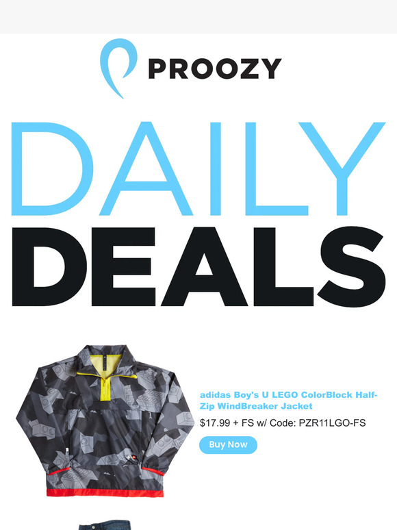 Proozy: $14 + FS Nike Belt | 2 for $40 TNF 1/4 Zip | $20 + FS adidas ...