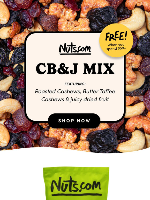 Nuts.com: Try Not To Drool Over This Freebie 👇 | Milled