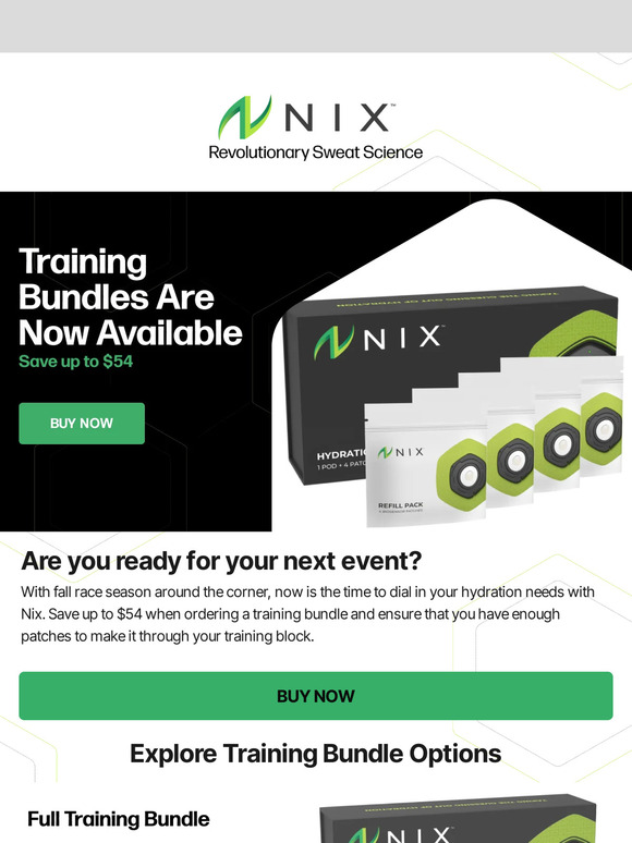 Nix Biosensors: Introducing Training Bundles | Milled