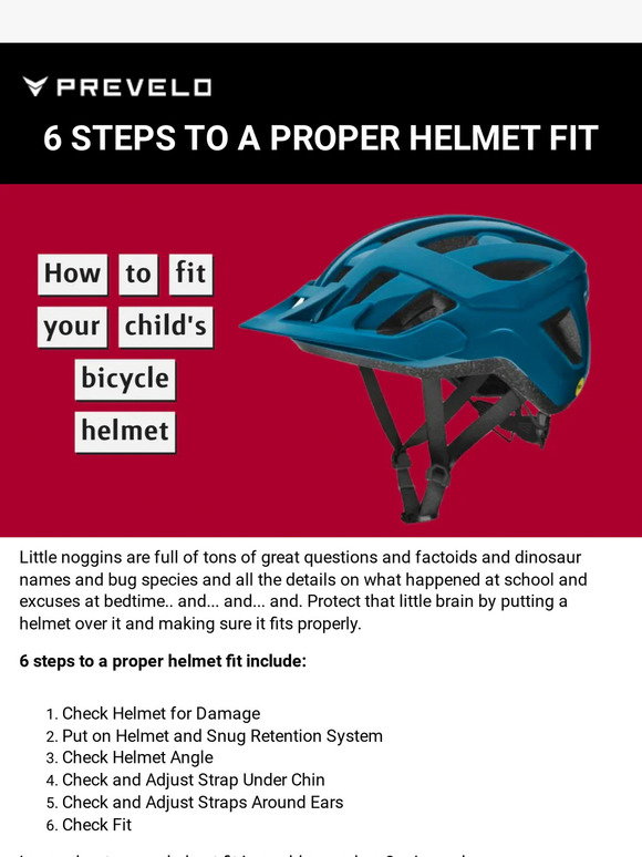 Prevelo Bikes: 6 Steps to a Proper Helmet Fit | Milled