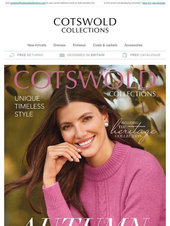 Cotswold Collections: NEW ARRIVALS! | Autumn/Winter 2023 has arrived ...