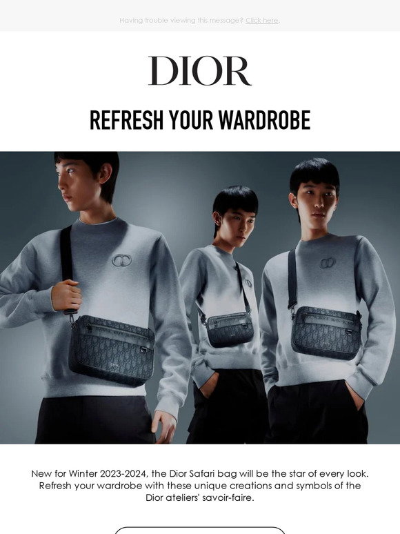 Dior: Refresh Your Wardrobe With Dior Safari | Milled