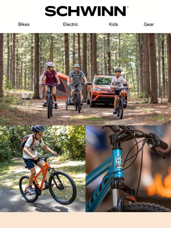 Pacific Cycle Inc. (Schwinn Bikes): Camping adventures await 🏕️ | Milled