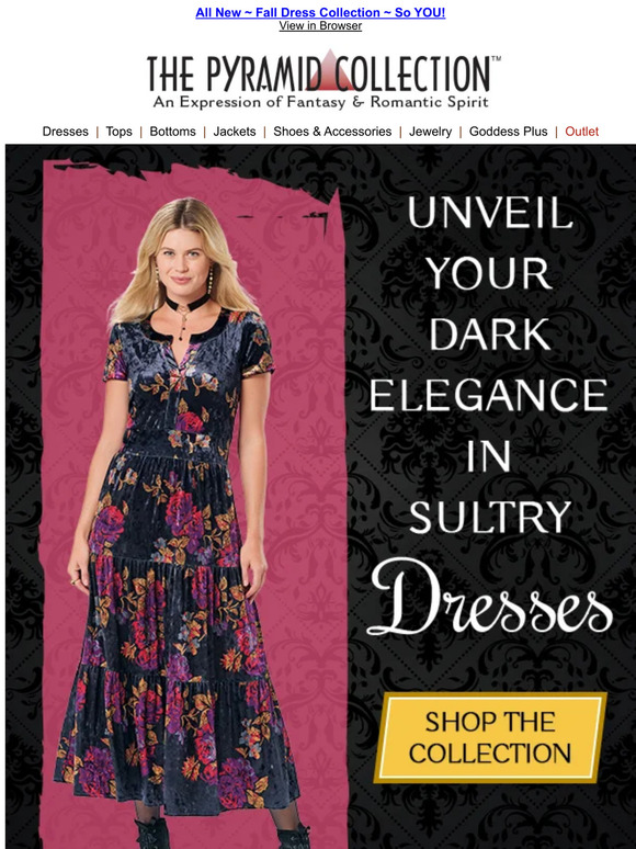 Pyramid Collection: The Best & Most Mysterious Dresses by Pyramid ...