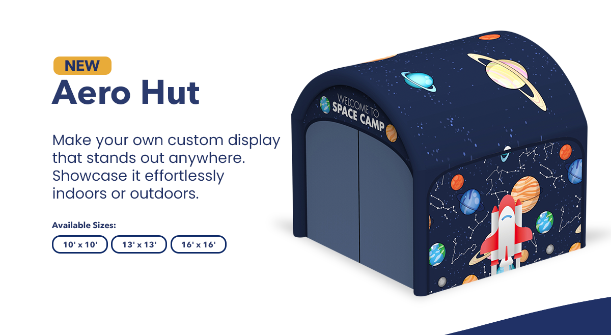 E-Z UP: [NEW] Aero Inflatable Hut & Bow Just In | Milled