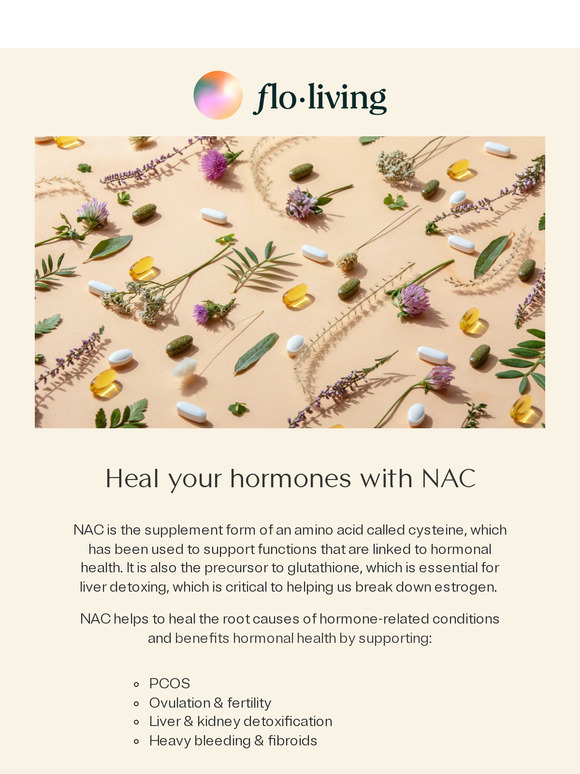 FLO Living: Supplement Spotlight: NAC | Milled