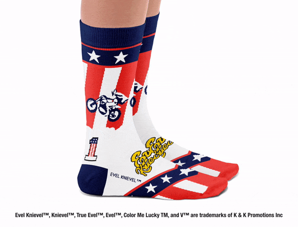 Sock Affairs: The style of Evel Knievel 🏁 | Milled