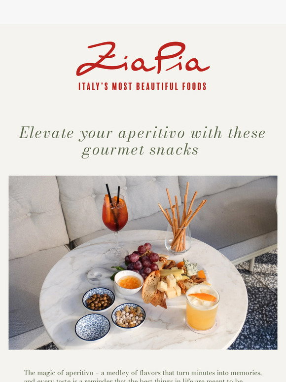 Zia Pia: Elevate your aperitivo with these gourmet snacks | Milled