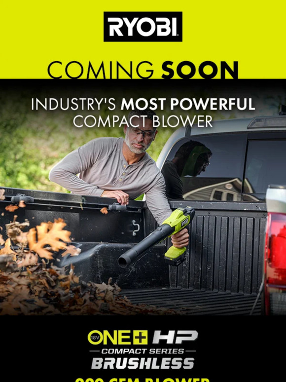 Ryobi: COMING SOON | Milled